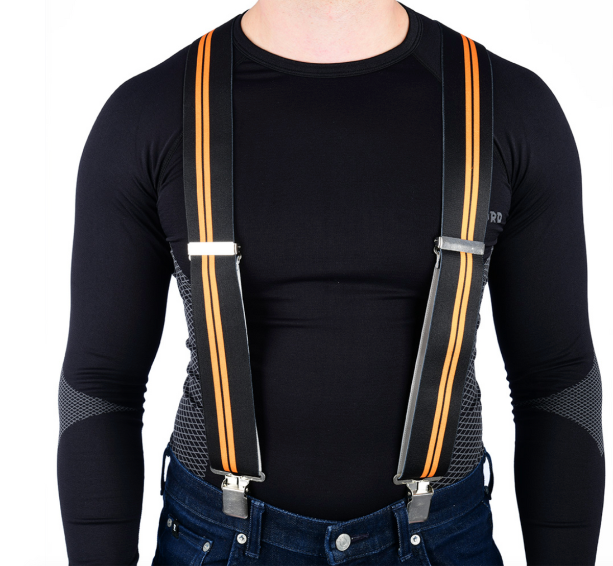 Heavy Duty Biker Braces | Fat Skeleton UK