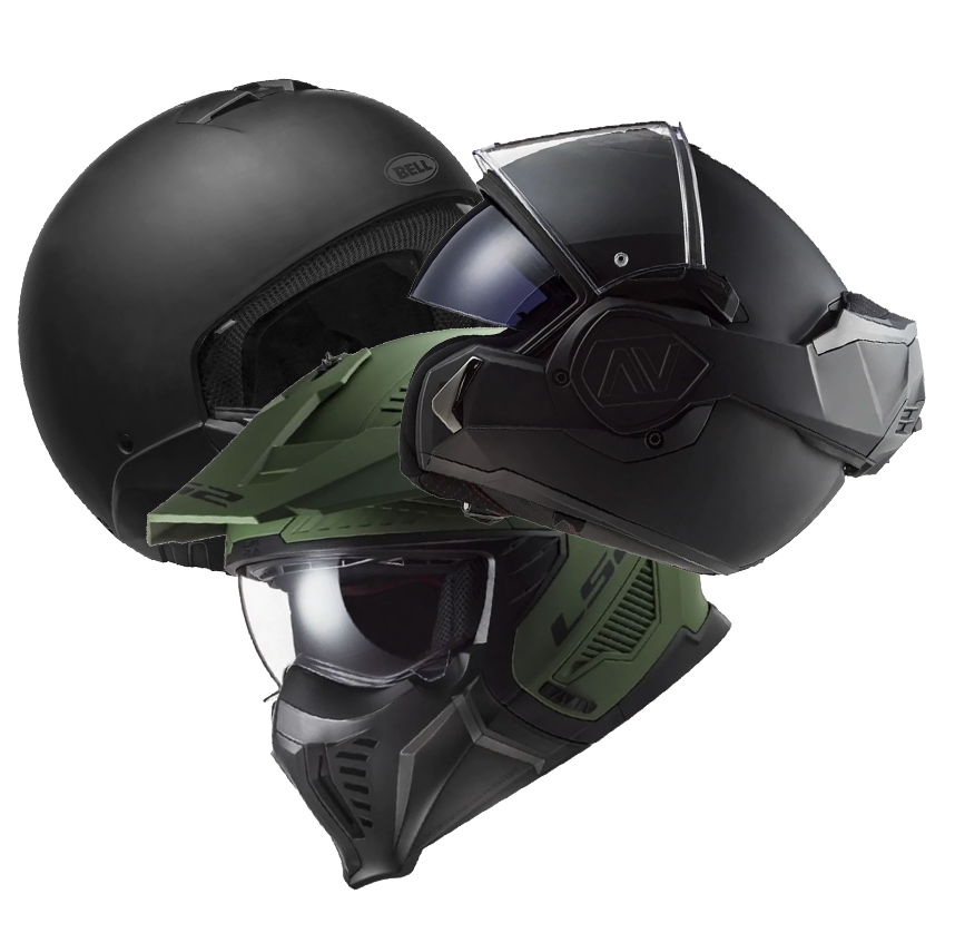 Modular Helmets both Open & Full Face in one. | Fat Skeleton UK