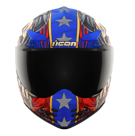 Icon Full Face Helmets | Fat Skeleton UK