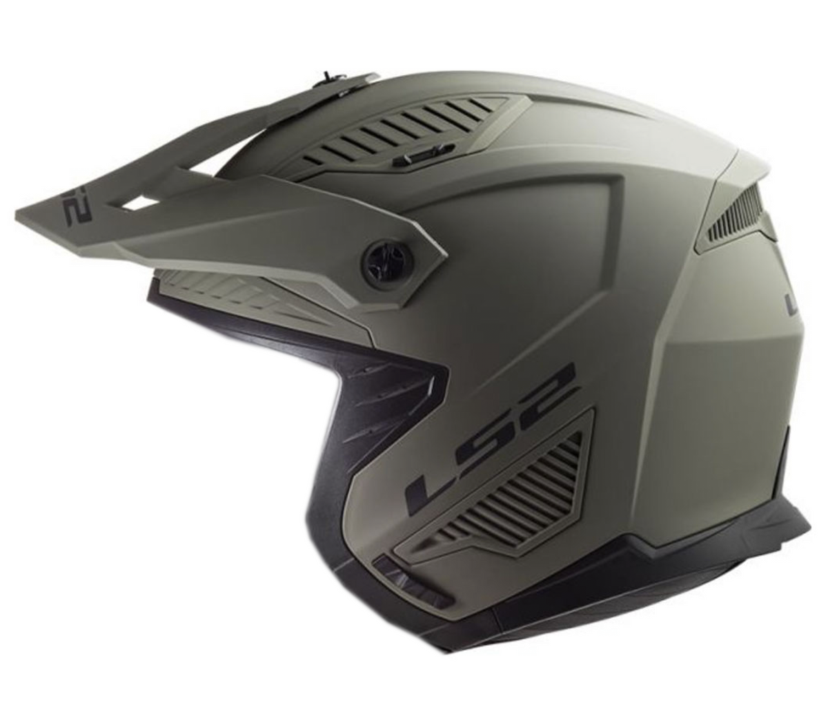 LS2 FF606 Drifter Full / Open Face Motorcycle Helmet Matt SAND | Fat ...
