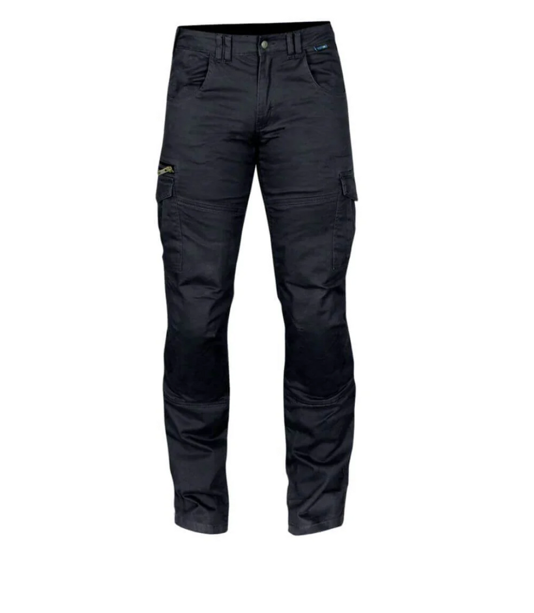 Merlin Remy II D3O Black Cargo Jeans | Fat Skeleton UK