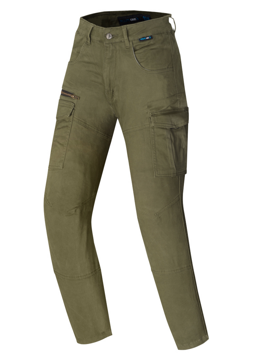 Merlin Remy II D3O Green Cargo Riding Jeans | Fat Skeleton UK