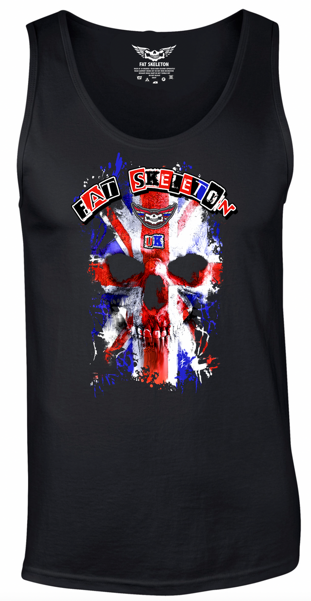 Fat Skeleton Spirit of '77 Biker Vest | Fat Skeleton UK