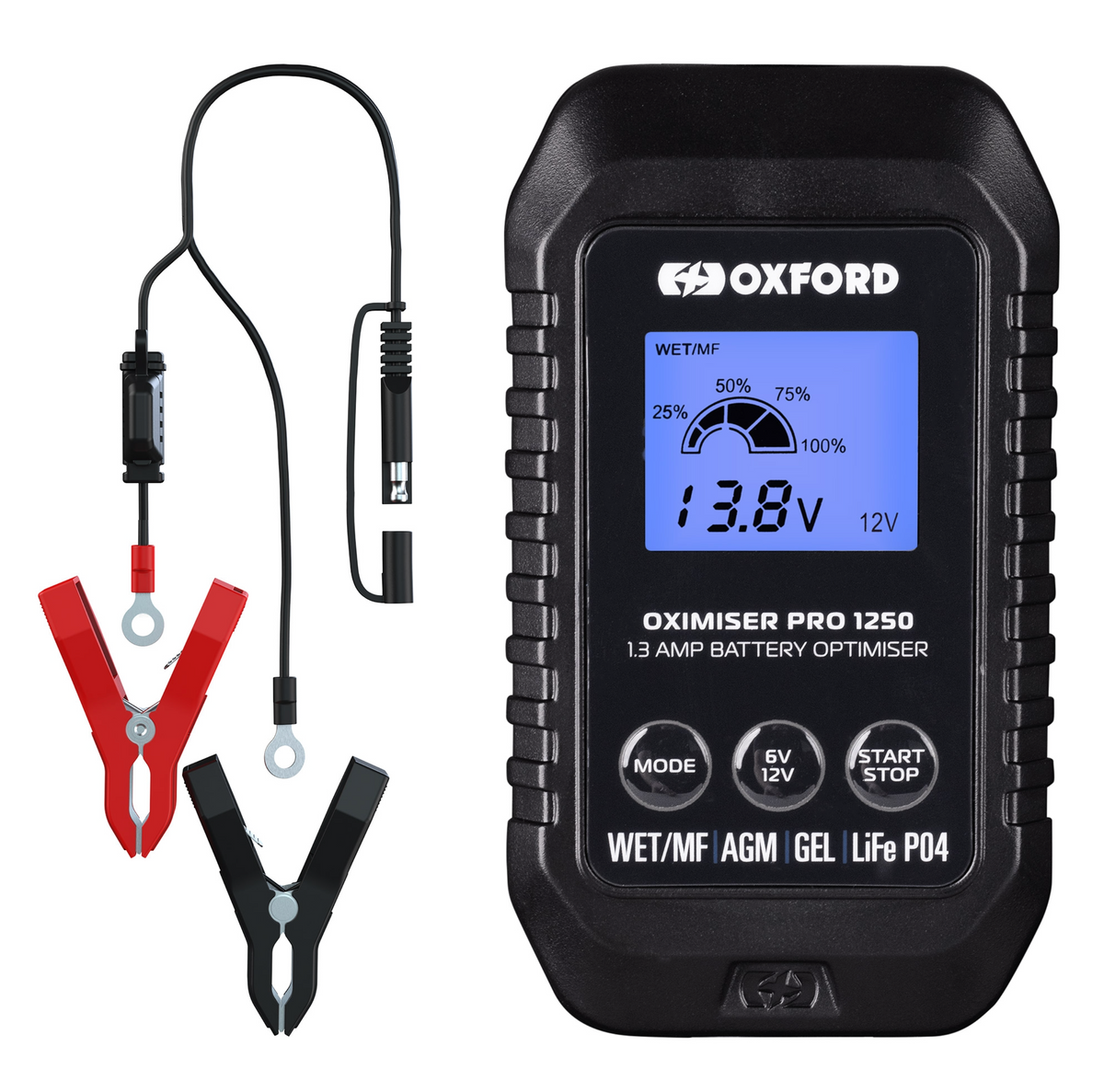 Oxford Oximiser Pro 1250 - Battery Charger & Maintenance | Fat Skeleton UK