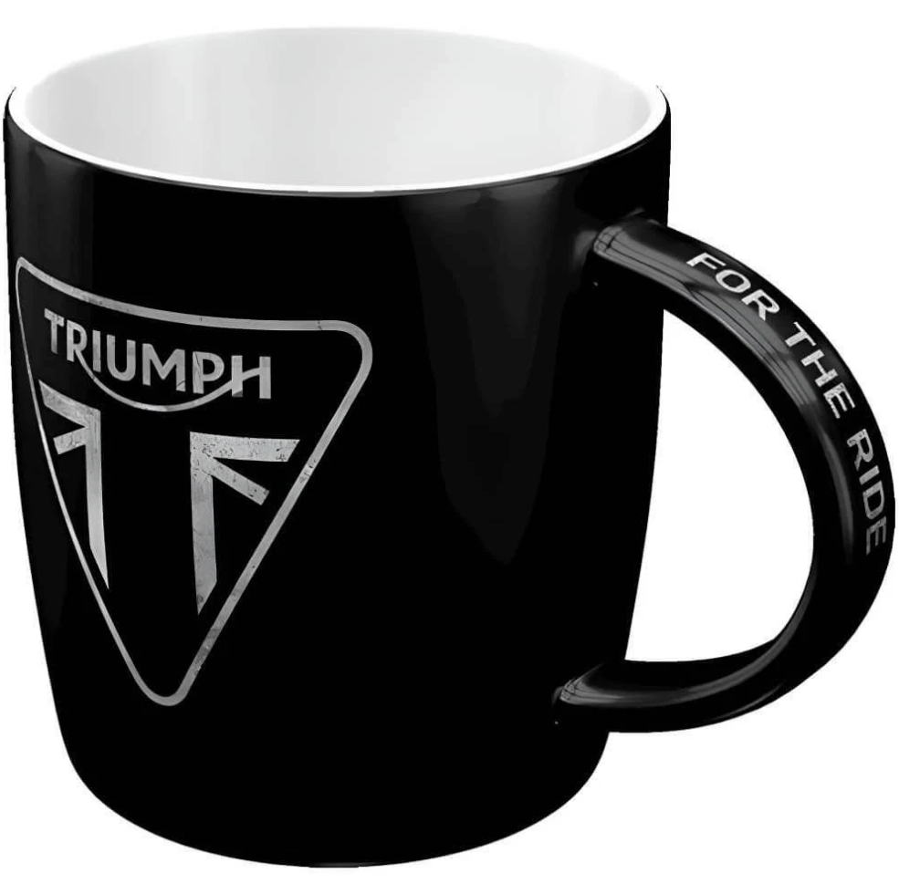 Triumph Motorcycles For The Ride Mug | Fat Skeleton UK