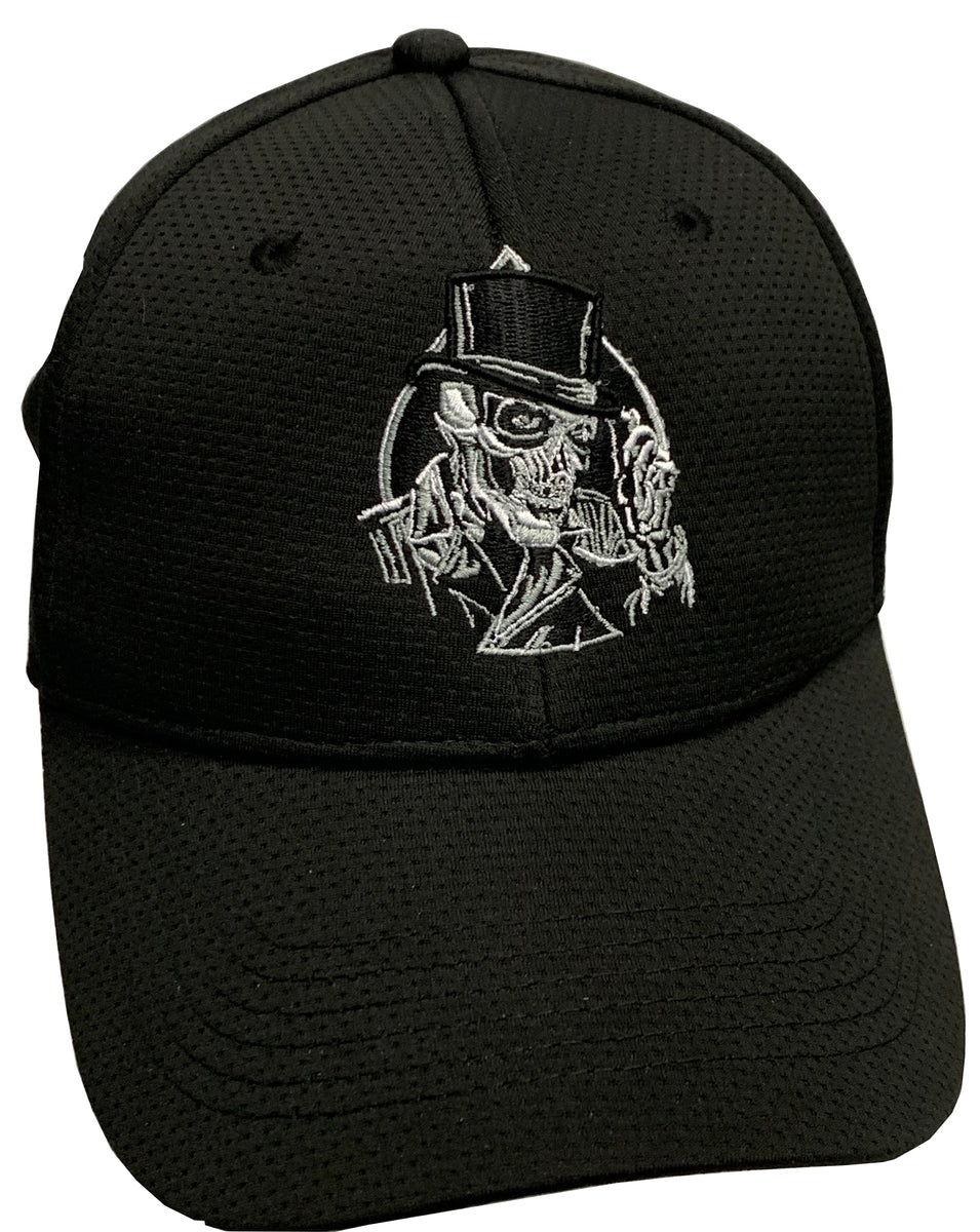 Fat Skeleton ™ Top Hat & Skull Embroidered Baseball Cap | Fat Skeleton UK