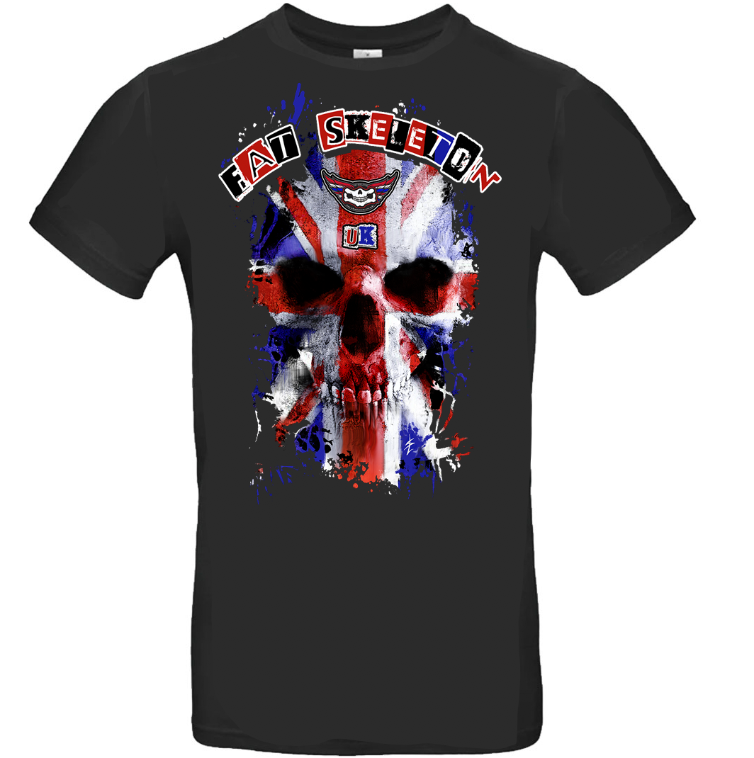 Fat Skeleton 'Spirit of '77 Skull' T Shirt– Fat Skeleton UK