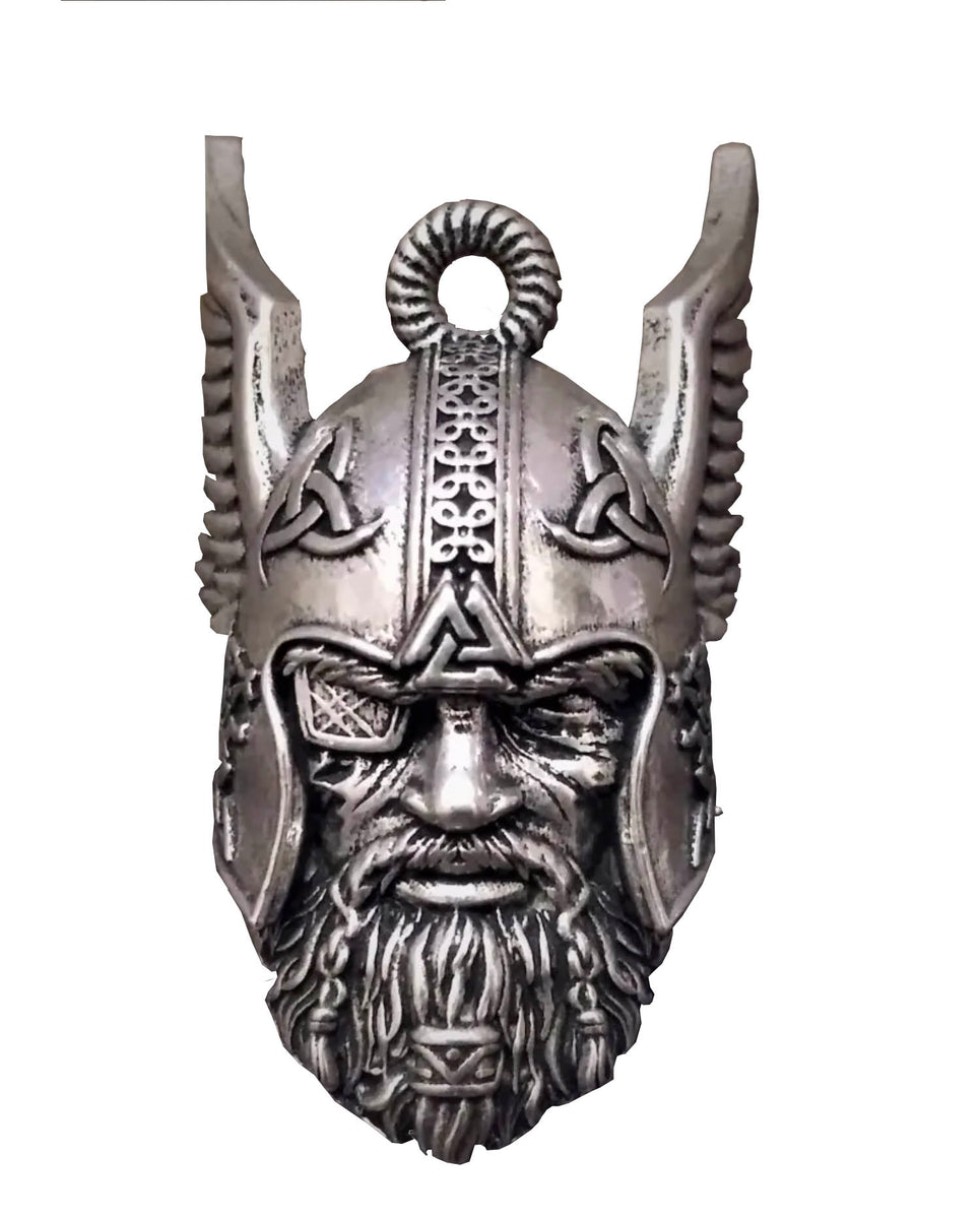3D Odin & Helmet Guardian Angel Gremlin Bell– Fat Skeleton UK