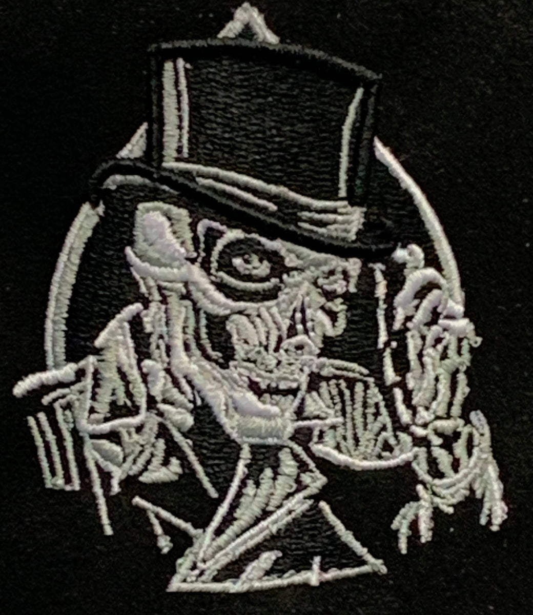 Fat Skeleton ™ Top Hat & Skull Embroidered Trucker Cap | Fat Skeleton UK
